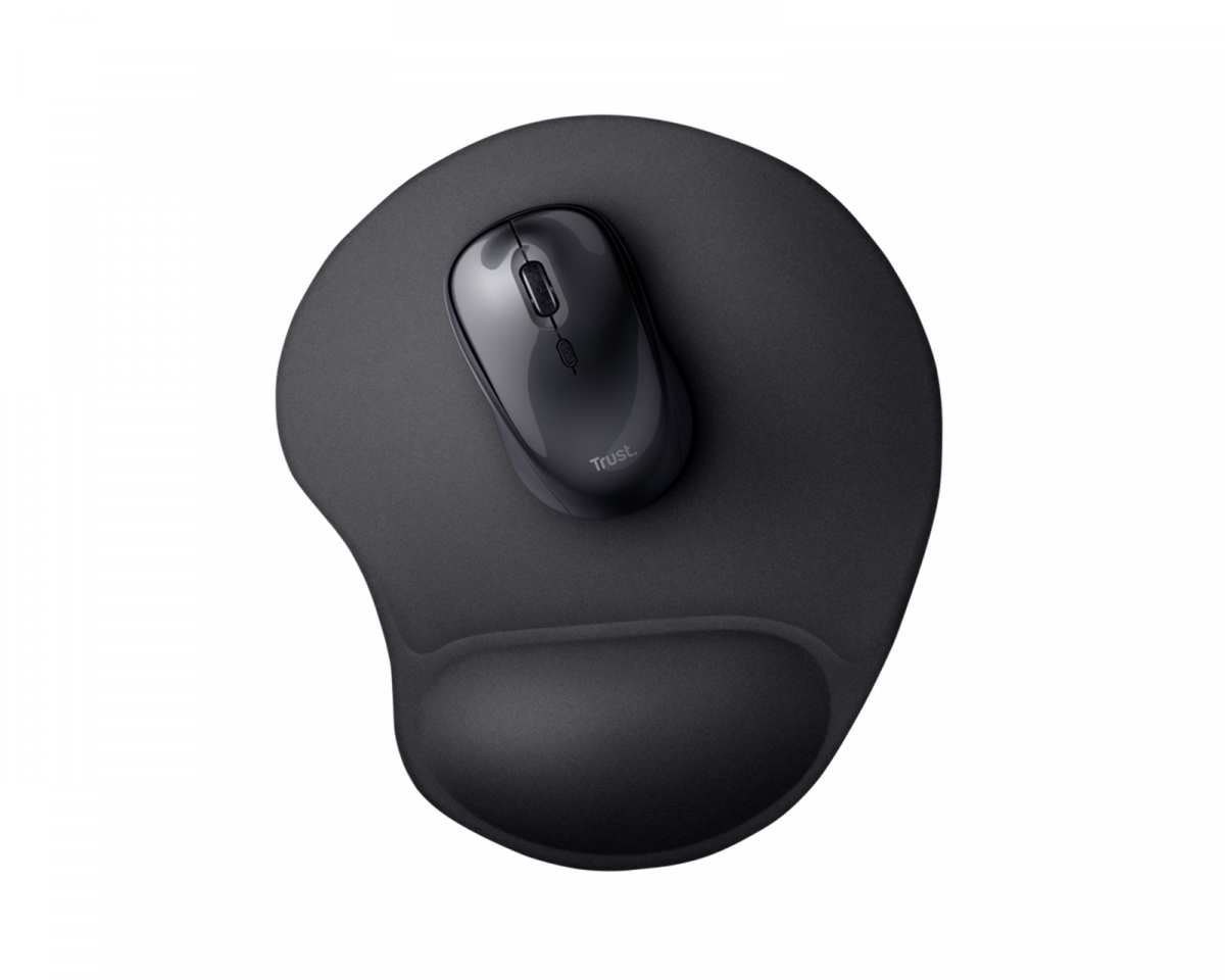 Trust BigFoot Ergonomisk Musematte med Håndleddstøtte - Svart ...