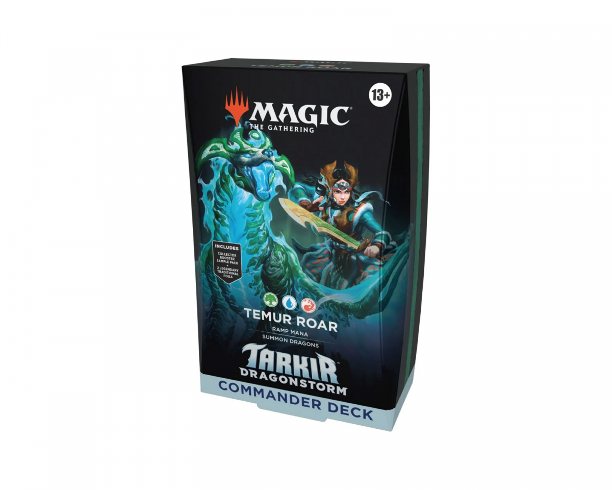Magic: the Gathering Tarkir: Dragonstorm Commander Deck - Temur Roar ...